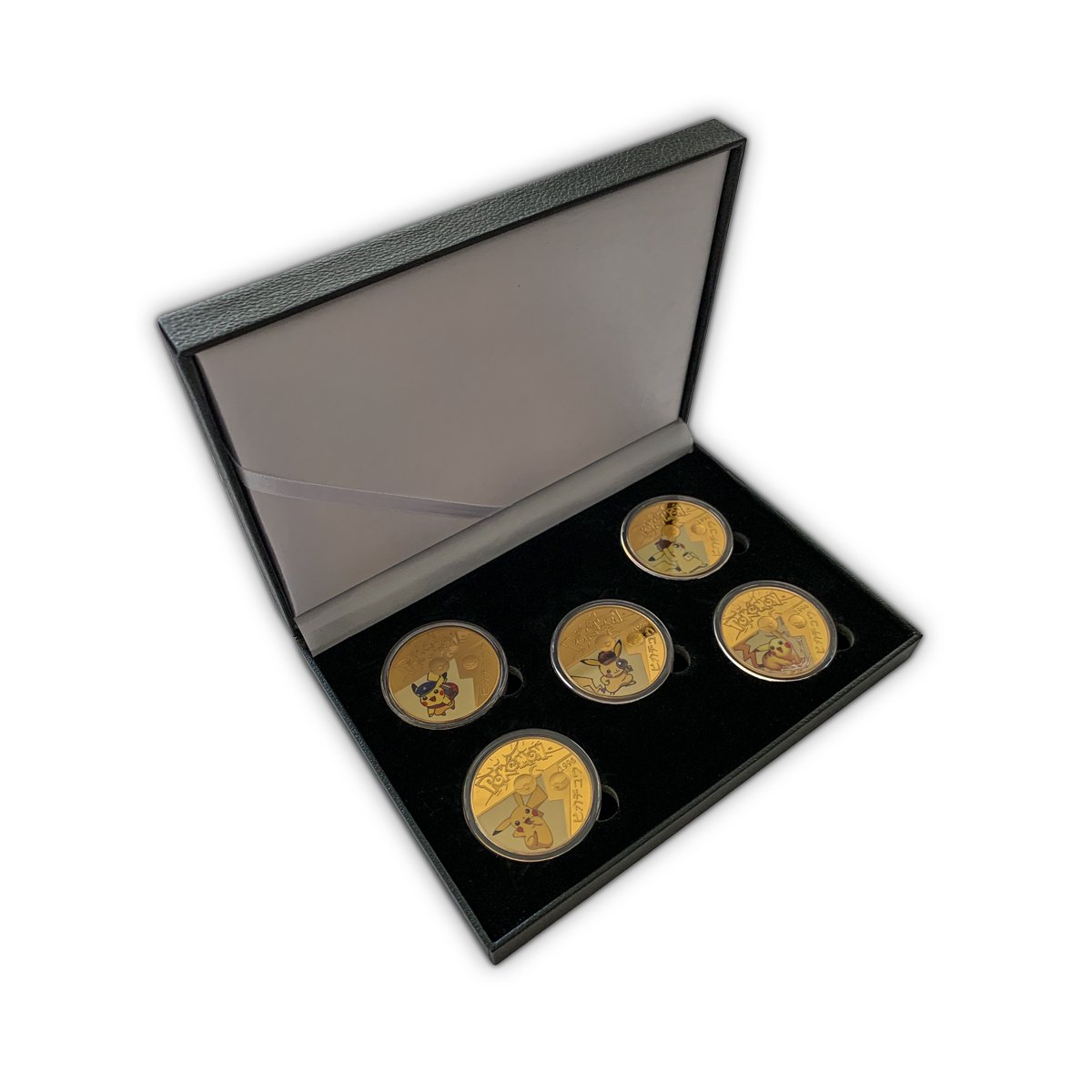 Pikachu Gold Münzen Set Replika Pokemon günstig online kaufen