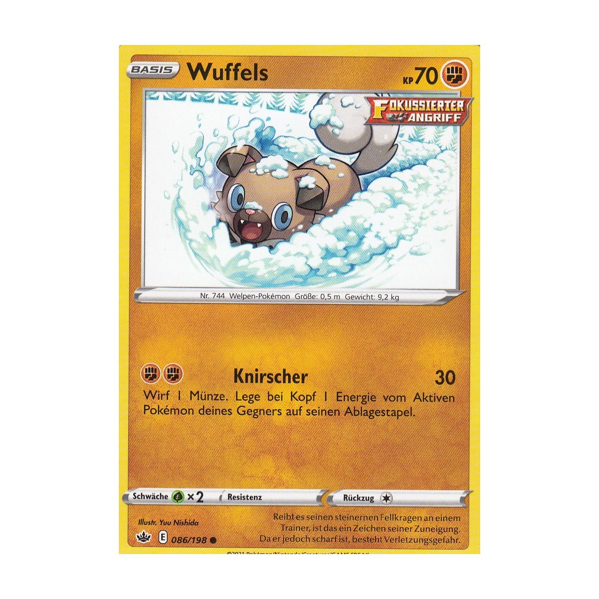 Wuffels 086/198 Schaurige Herrschaft Pokemon Karte günstig kaufen
