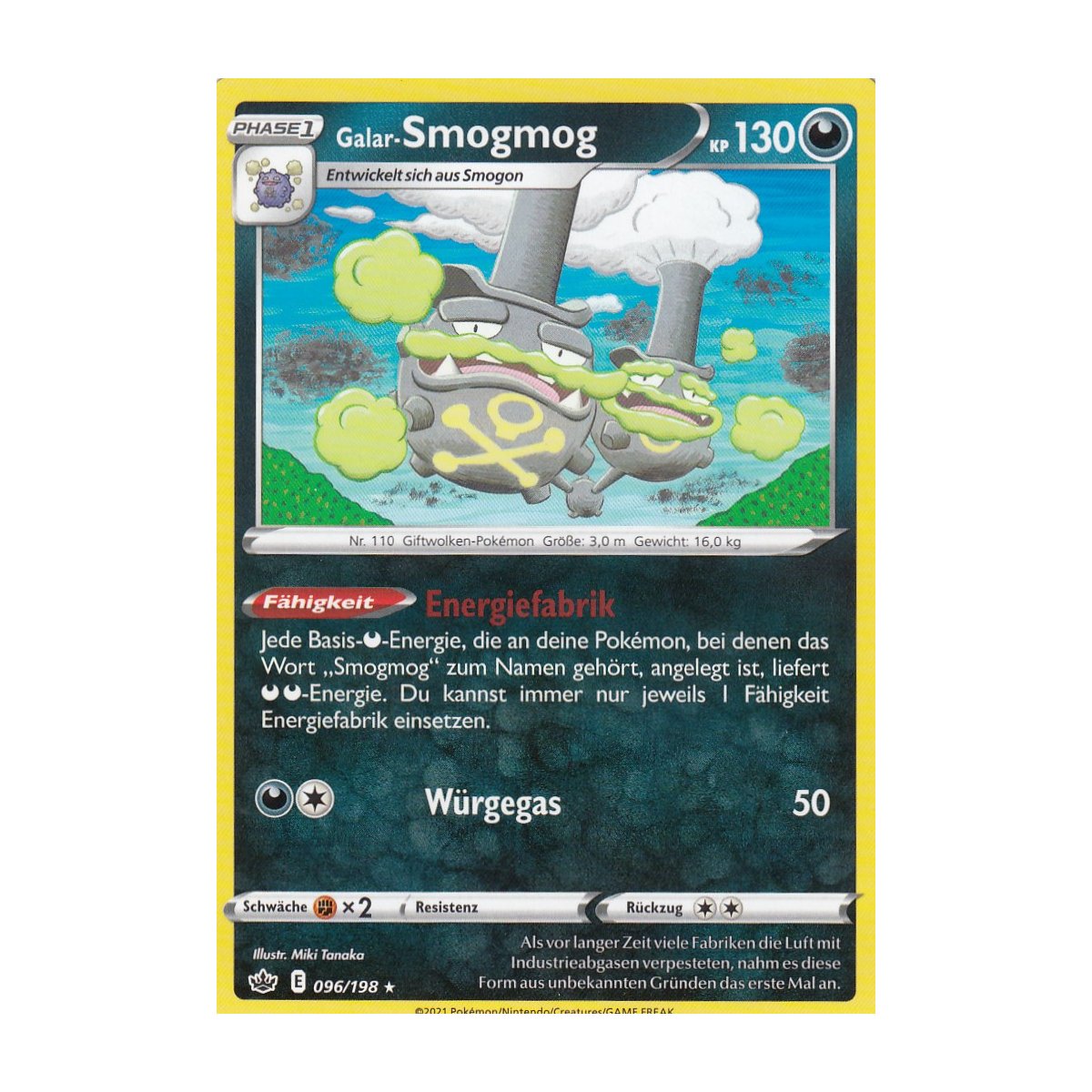 Galar-Smogmog 096/198 Schaurige Herrschaft Pokemon Karte kaufen