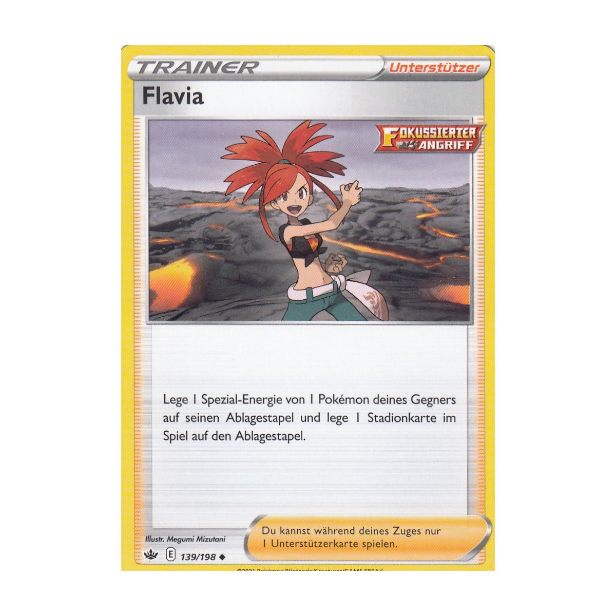 Flavia 139/198 Schaurige Herrschaft Pokemon Karte günstig kaufen
