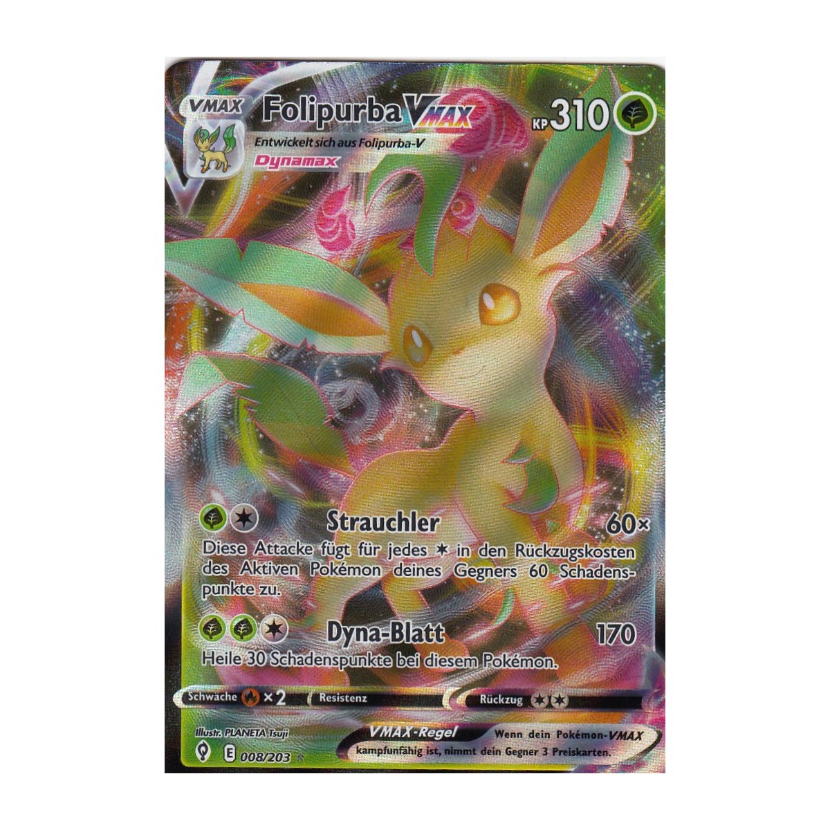 Folipurba-VMAX 008/203 HOLO Drachenwandel Pokemon Karte kaufen