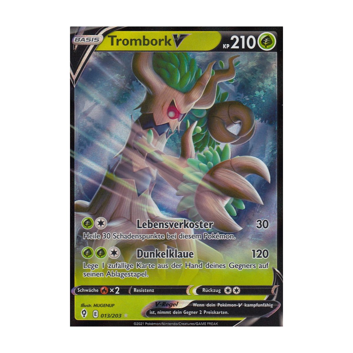 Trombork-V 013/203 HOLO Drachenwandel Pokemon Karte kaufen