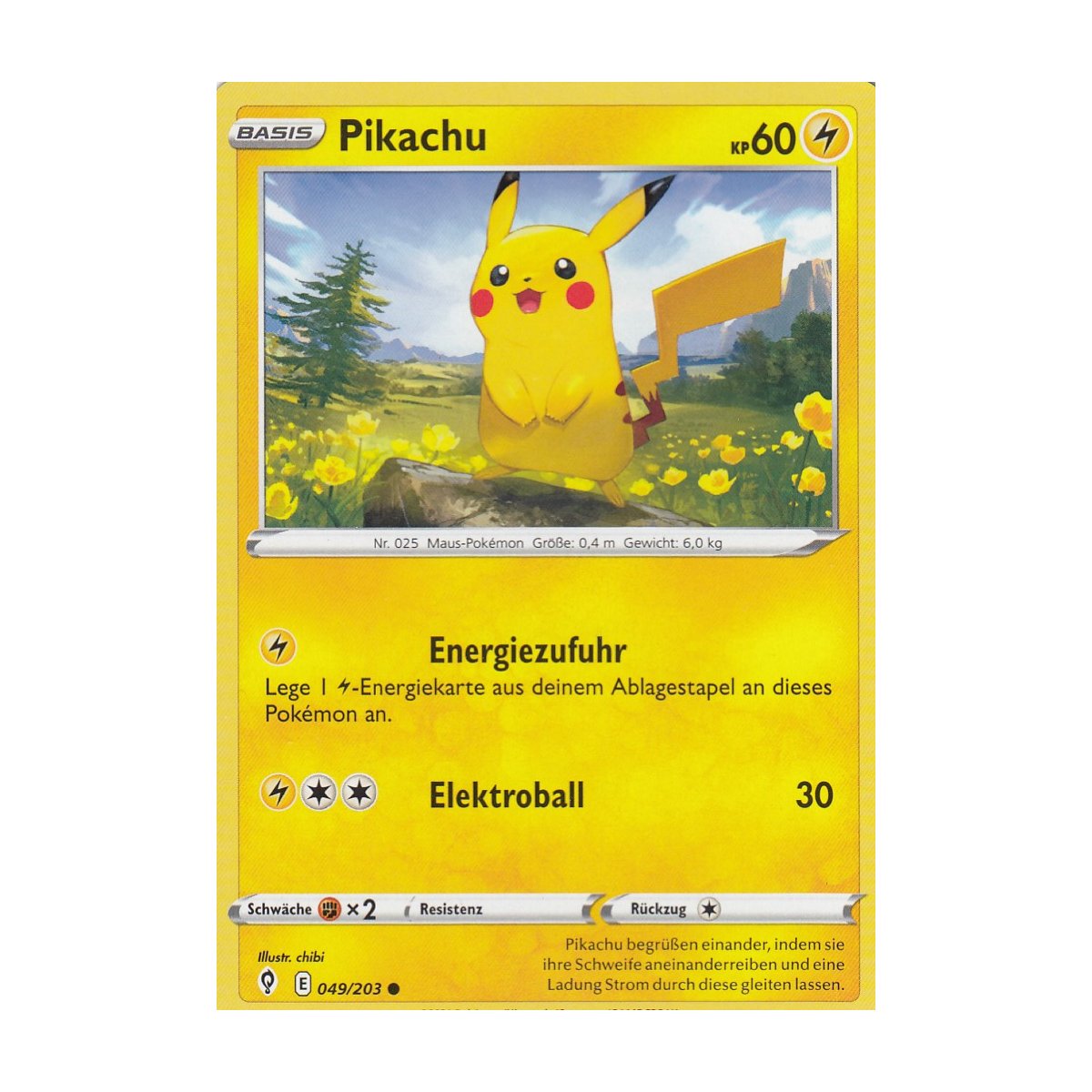 Pikachu 049/203 Drachenwandel Pokemon Karte günstig kaufen