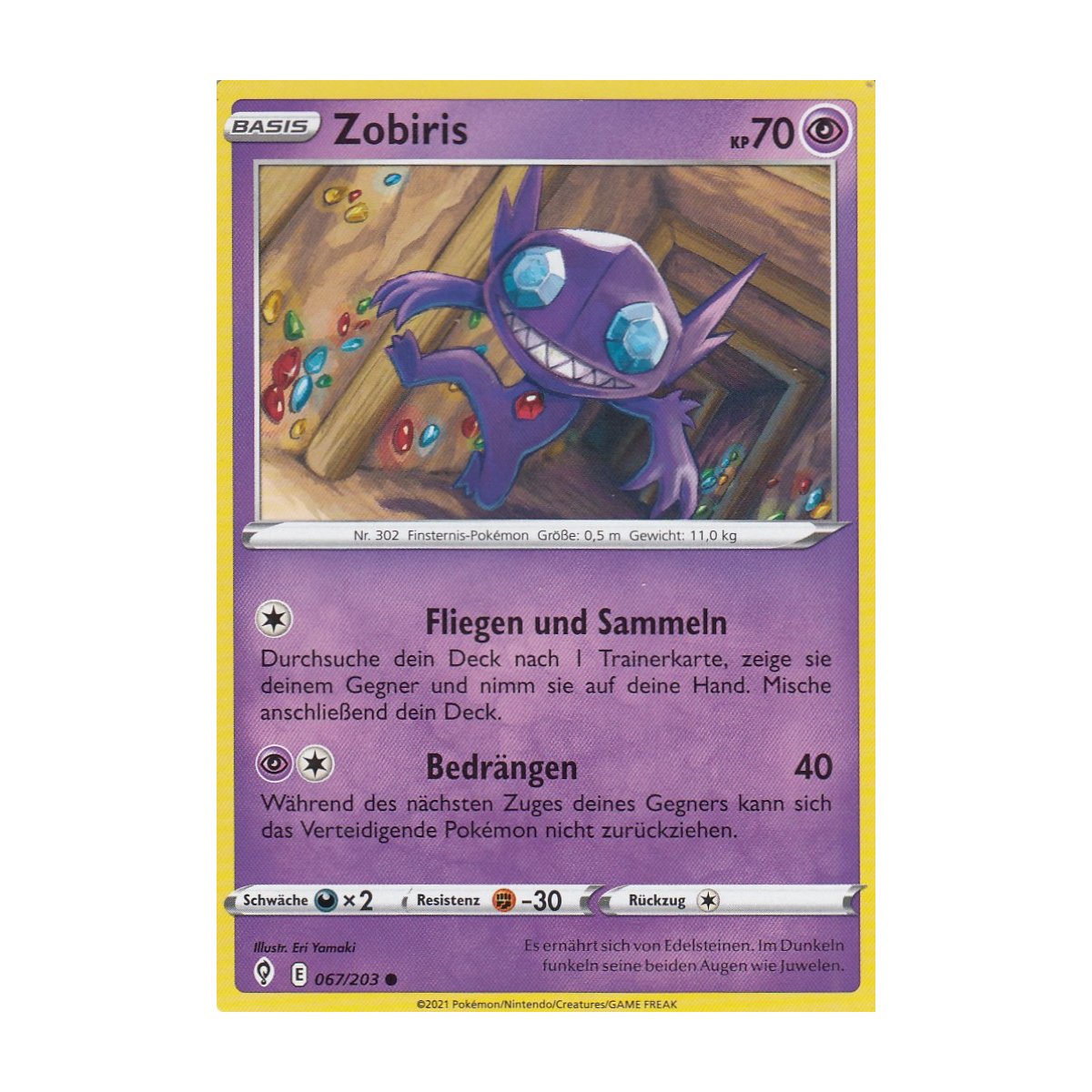 Zobiris 067/203 Drachenwandel Pokemon Karte günstig kaufen
