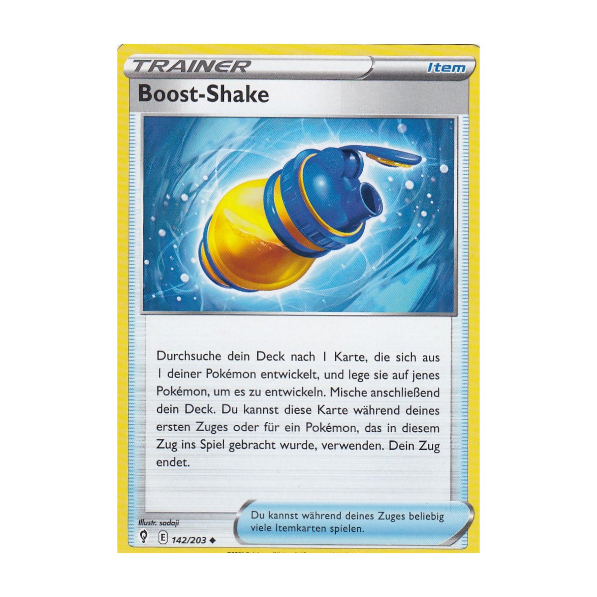 Boost-Shake 142/203 Drachenwandel Pokemon Karte günstig kaufen