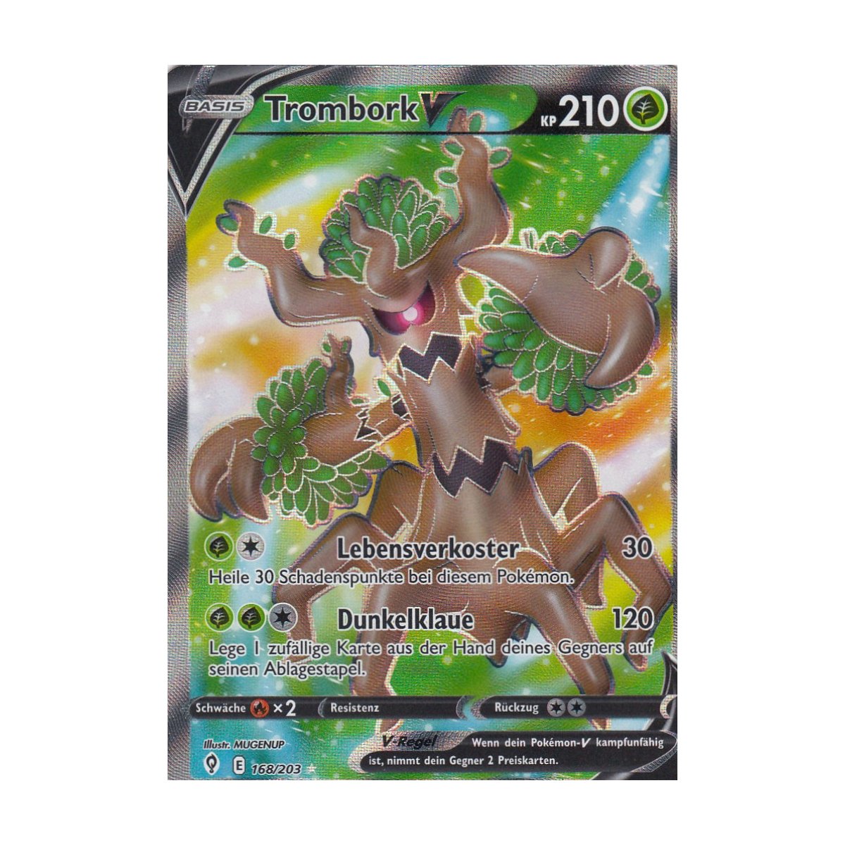 Trombork-V 168/203 Drachenwandel Pokemon Karte günstig kaufen