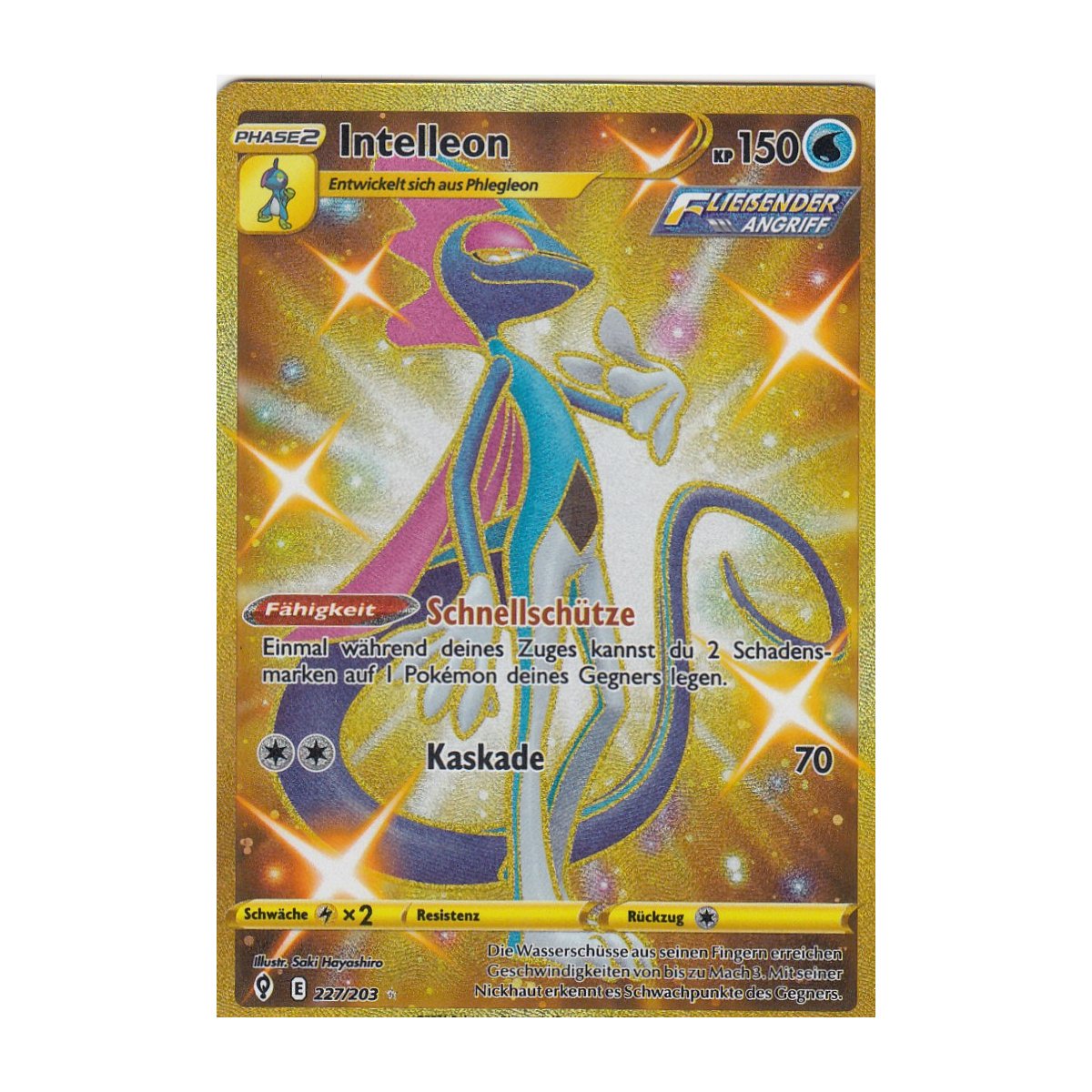 Intelleon 227/203 Drachenwandel Pokemon Karte günstig kaufen