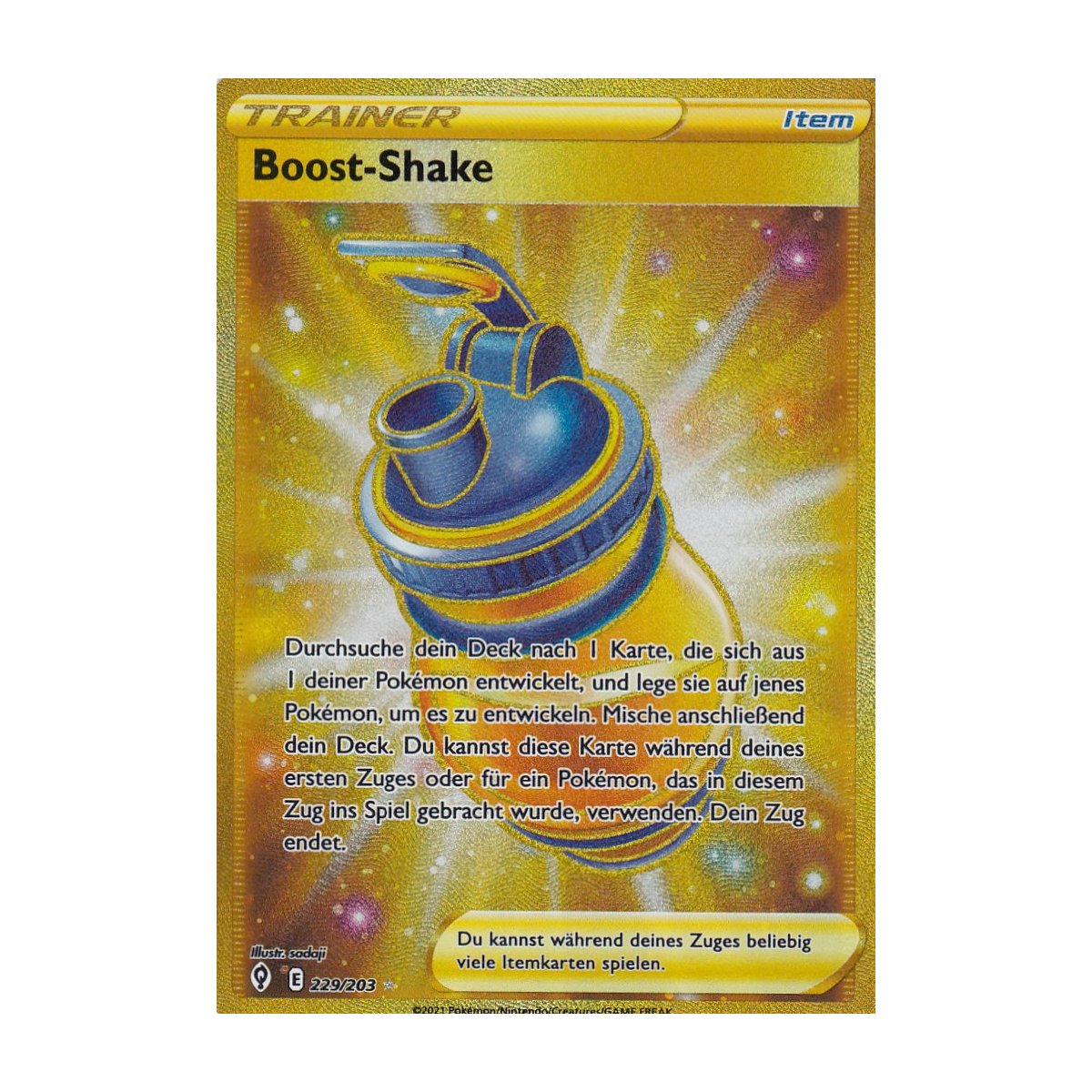 Boost-Shake 229/203 Drachenwandel Pokemon Karte günstig kaufen