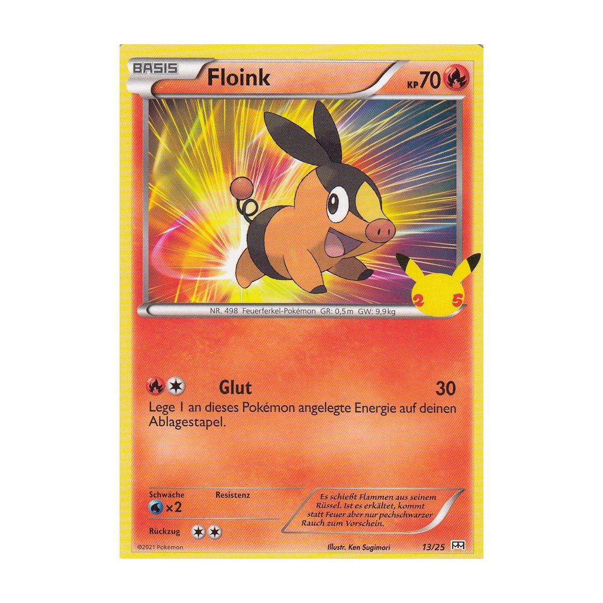 Floink 13/25 McDonalds2021 Pokemon Karte günstig kaufen