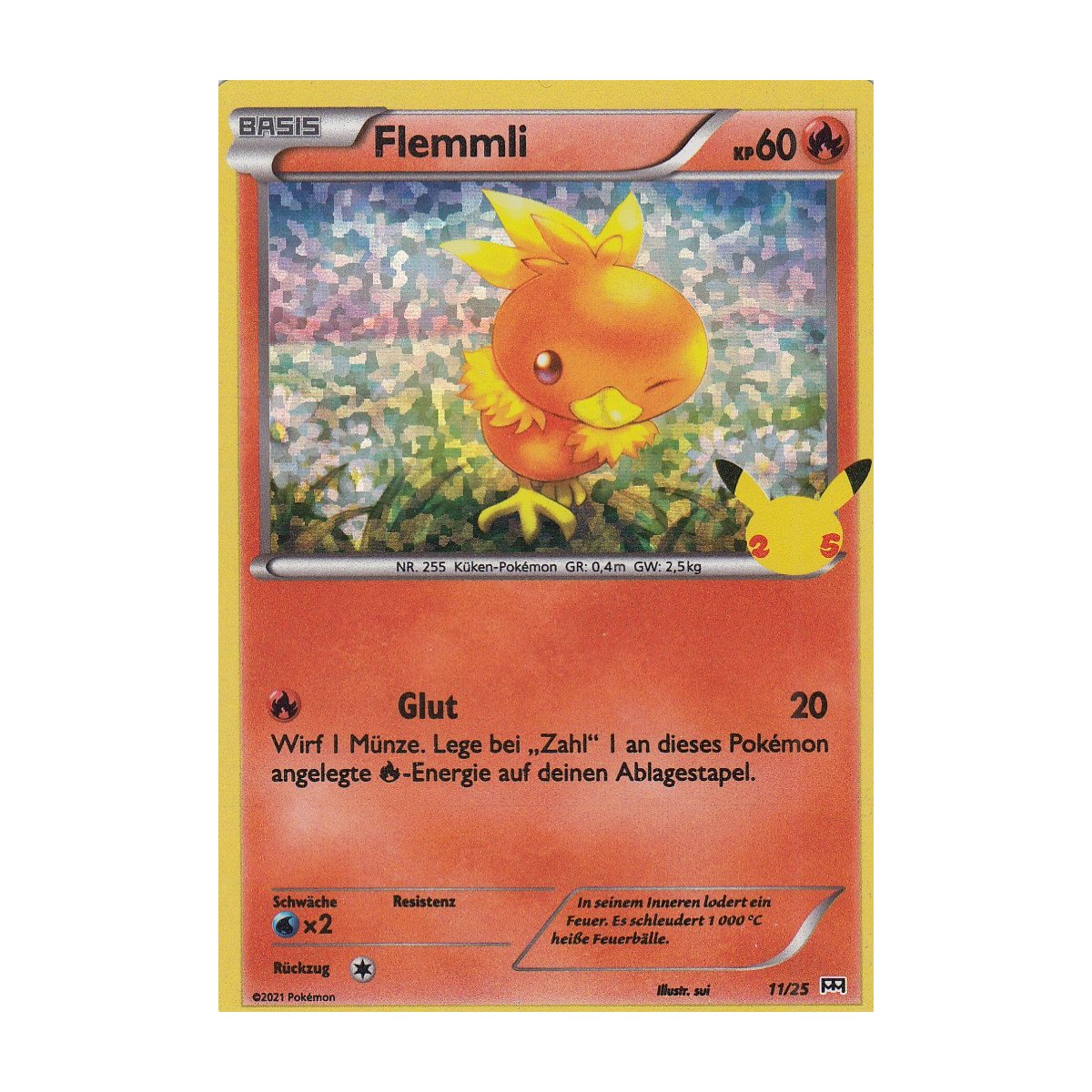 Flemmli 11a/25 McDonalds2021 Pokemon Karte günstig kaufen