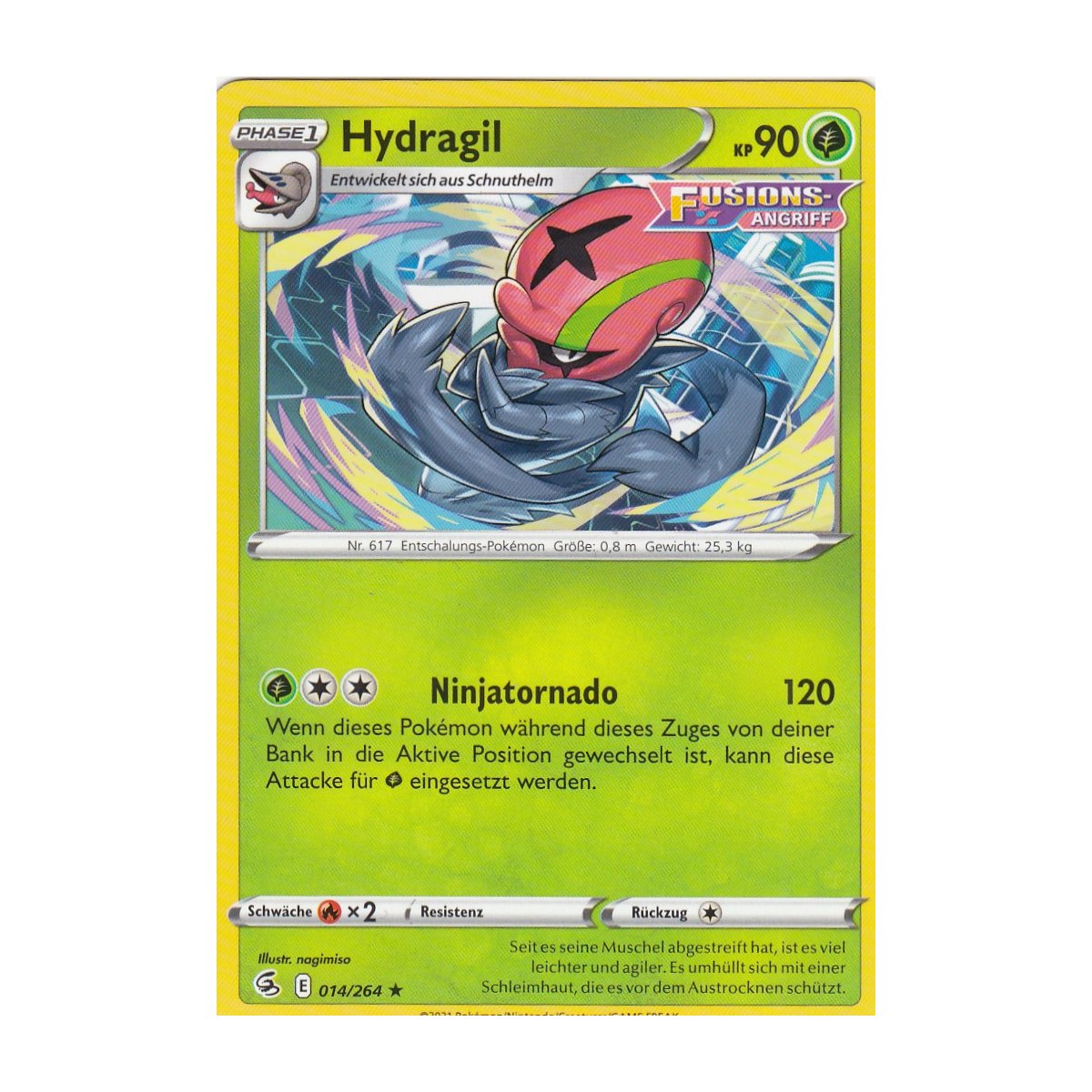 Hydragil 014/264 Fusions Angriff Pokemon Karte günstig kaufen