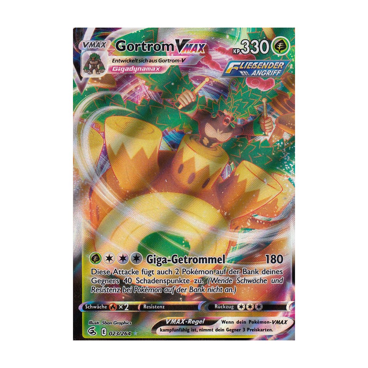 Gortrom-VMAX 023/264 FULLART Fusions Angriff Pokemon Karte kaufen
