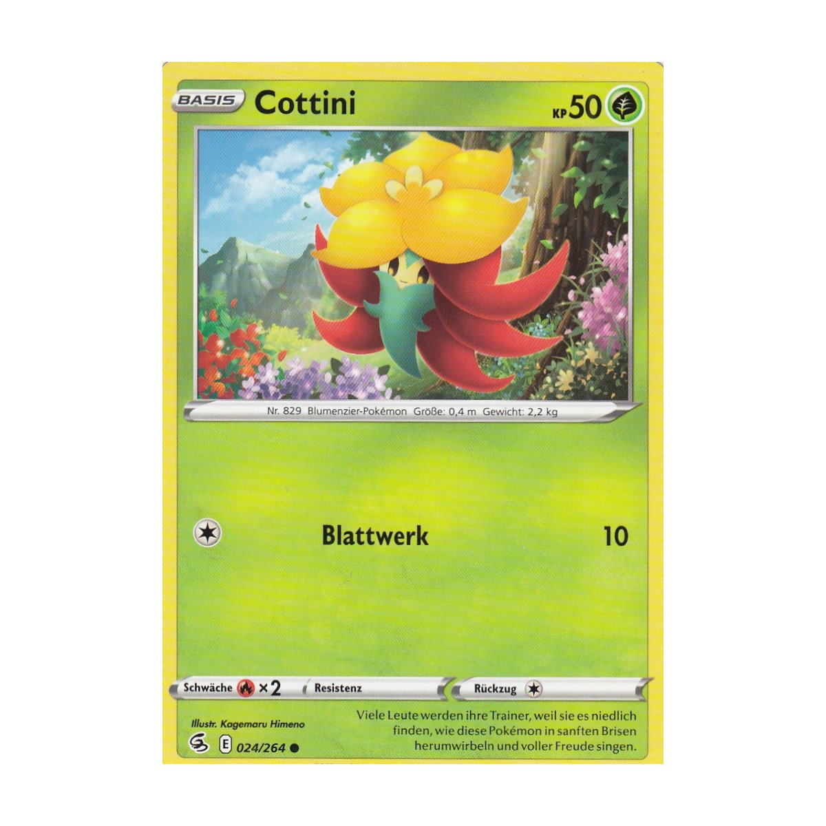 Cottini 024/264 Fusions Angriff Pokemon Karte günstig kaufen