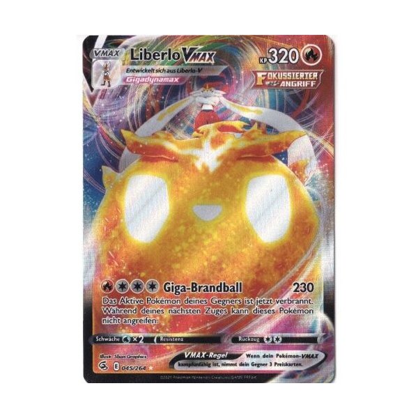 Liberlo-VMAX 045/264 FULLART Fusions Angriff Pokemon Karte kaufen