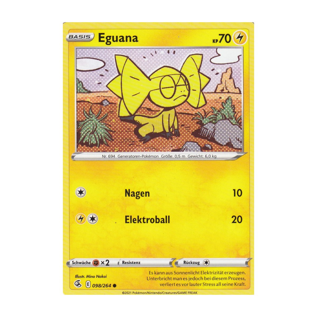 Eguana 098/264 Fusions Angriff Pokemon Karte günstig kaufen