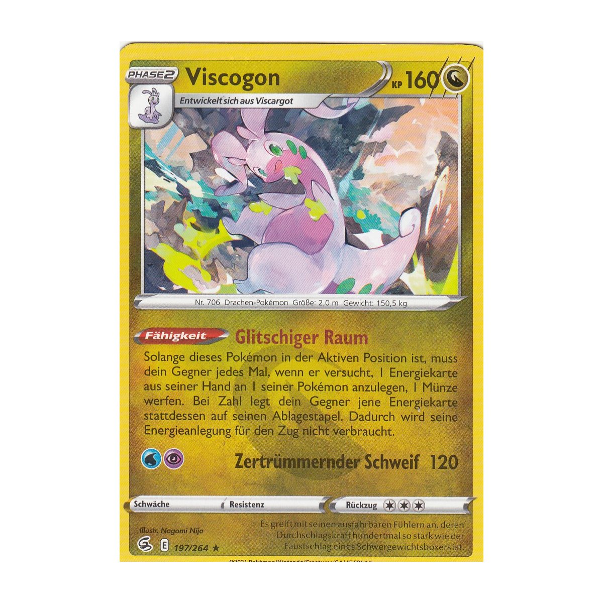 Viscogon 197/264 Fusions Angriff Pokemon Karte günstig kaufen