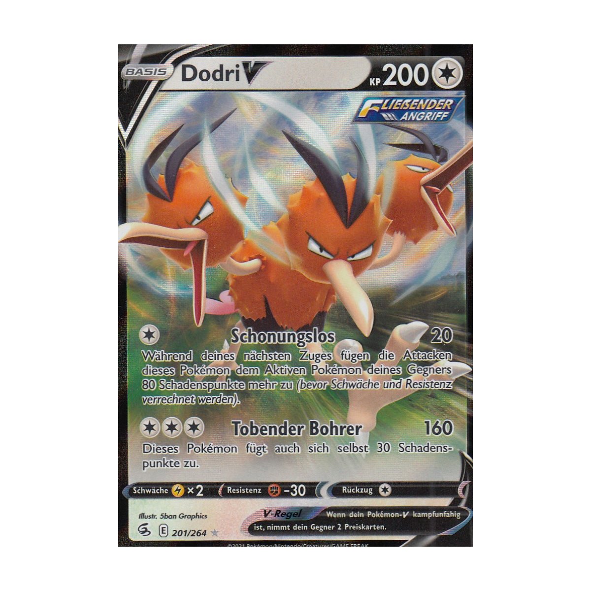 Dodri-V 201/264 Fusions Angriff Pokemon Karte günstig kaufen
