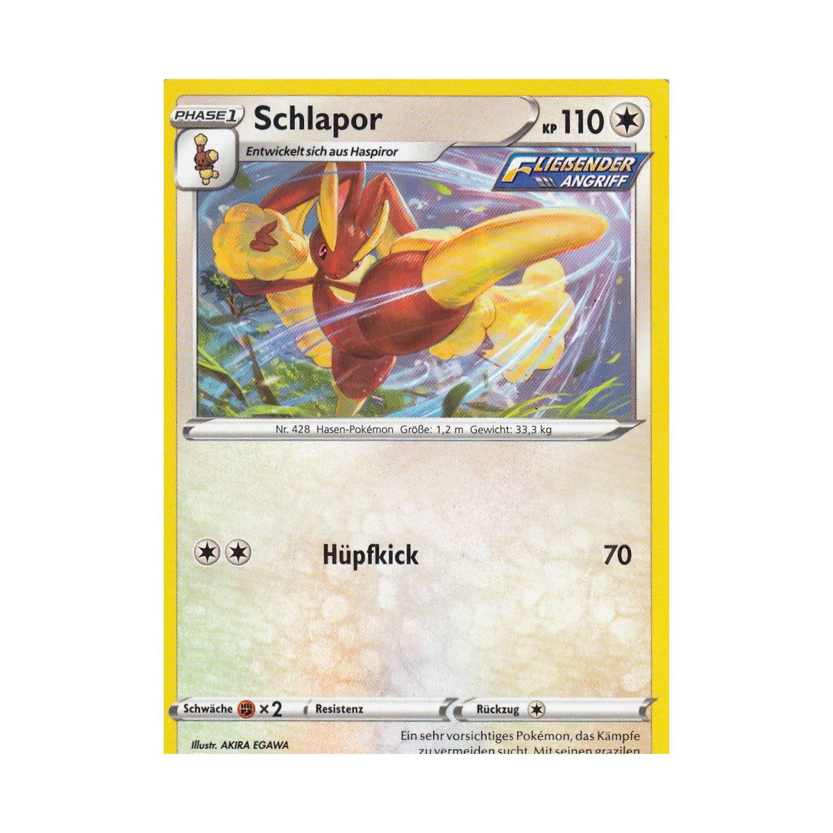 Schlapor 213/264 Fusions Angriff Pokemon Karte günstig kaufen
