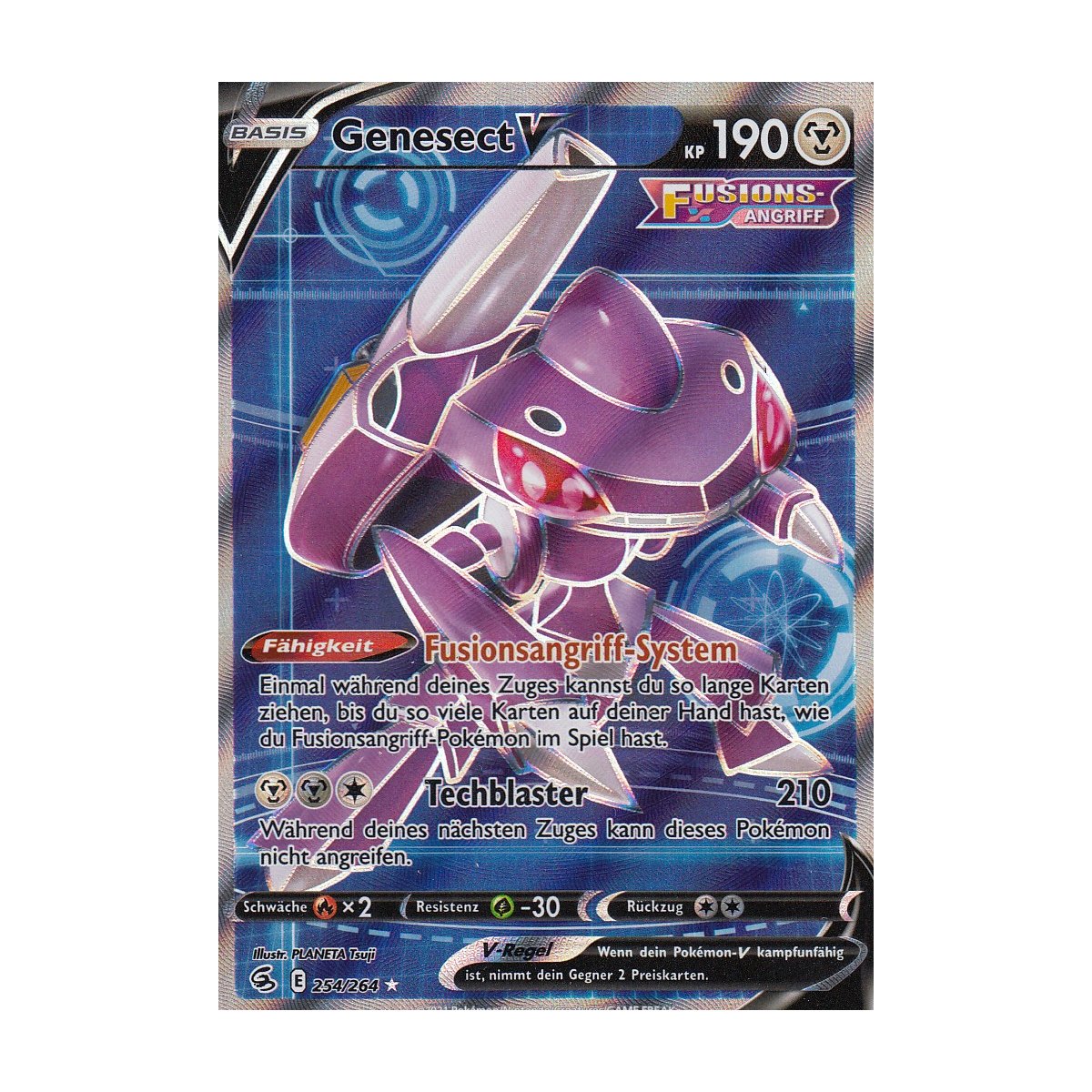Genesect-V 254/264 FULLART Fusions Angriff Pokemon Karte kaufen