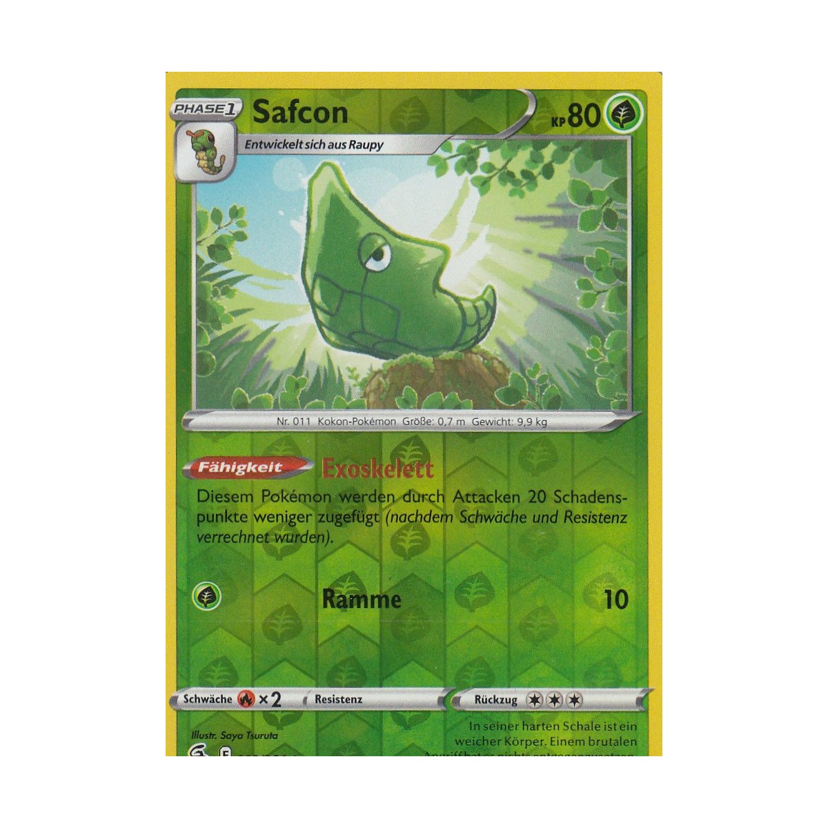 Safcon 002/264 REVERSE HOLO Fusions Angriff Pokemon Karte kaufen