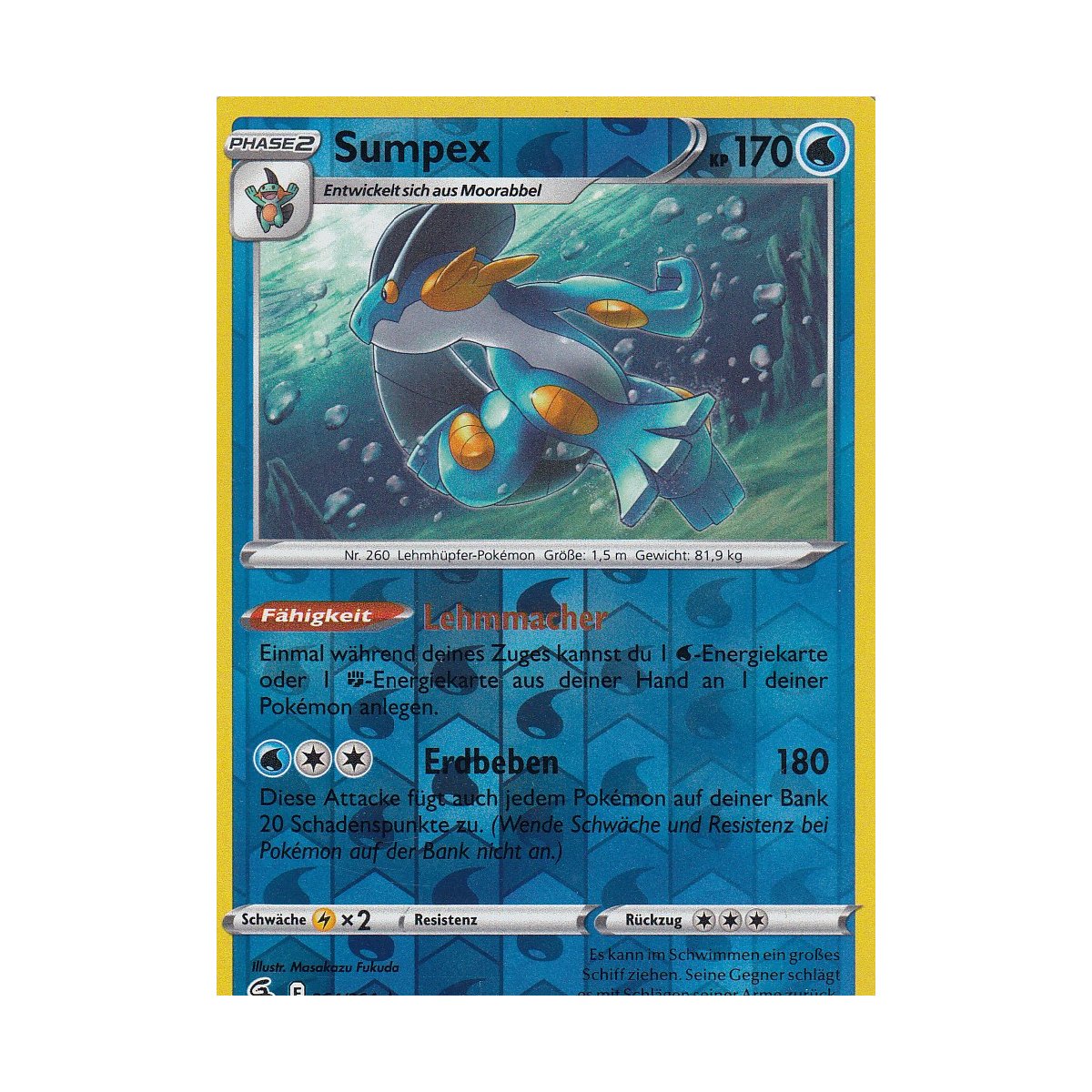 Sumpex 064/264 HOLO REVERSE HOLO Fusions Angriff Pokemon Karte kaufen