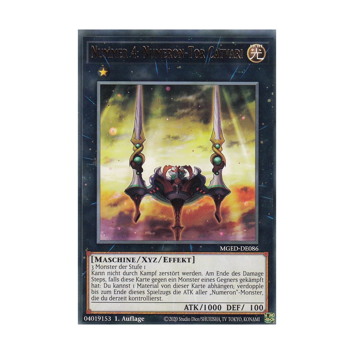 Nummer 4: Numeron-Tor Catvari MGED-DE086 Maximum Gold: El Dorado kaufen