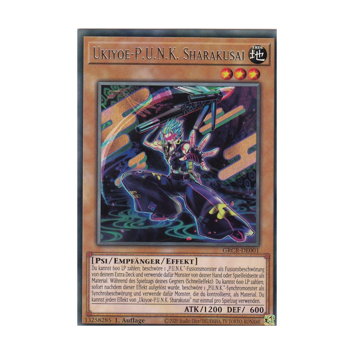 Ukiyoe-P.U.N.K. Sharakusai GRCR-DE001 The Grand Creators kaufen
