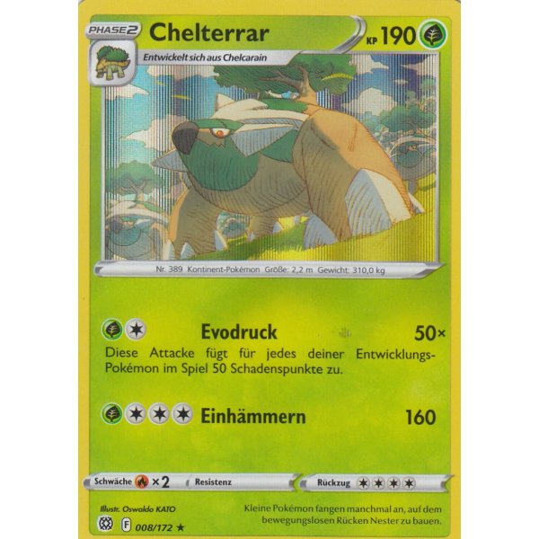 Chelterrar 008/172 HOLO Strahlende Sterne Pokemon Karte kaufen