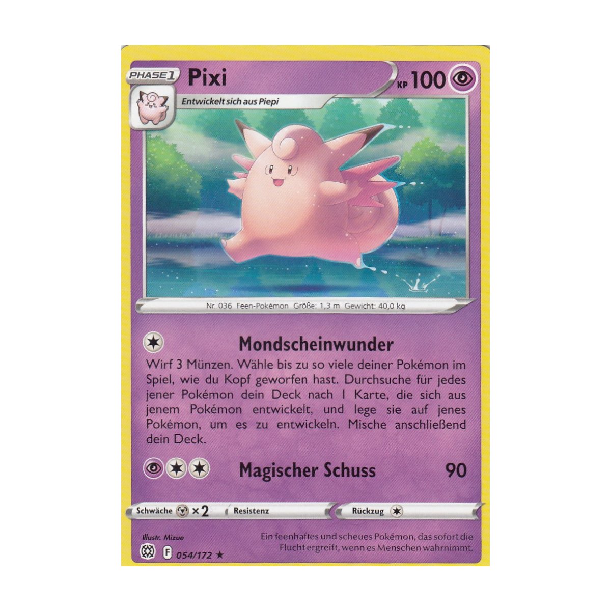 Pixi 054/172 Strahlende Sterne Pokemon Karte günstig kaufen