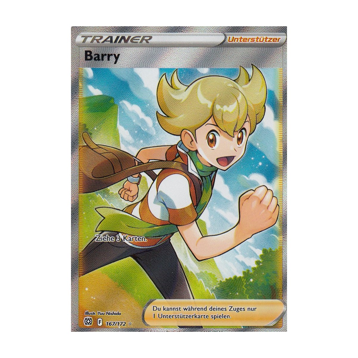 Barry 167/172 Strahlende Sterne Pokemon Karte günstig kaufen