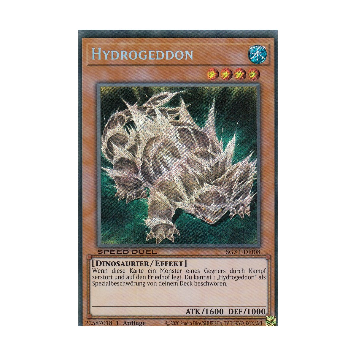 Hydrogeddon SGX1-DEI08-SCR Speed Duel GX: Duel Academy Box kaufen