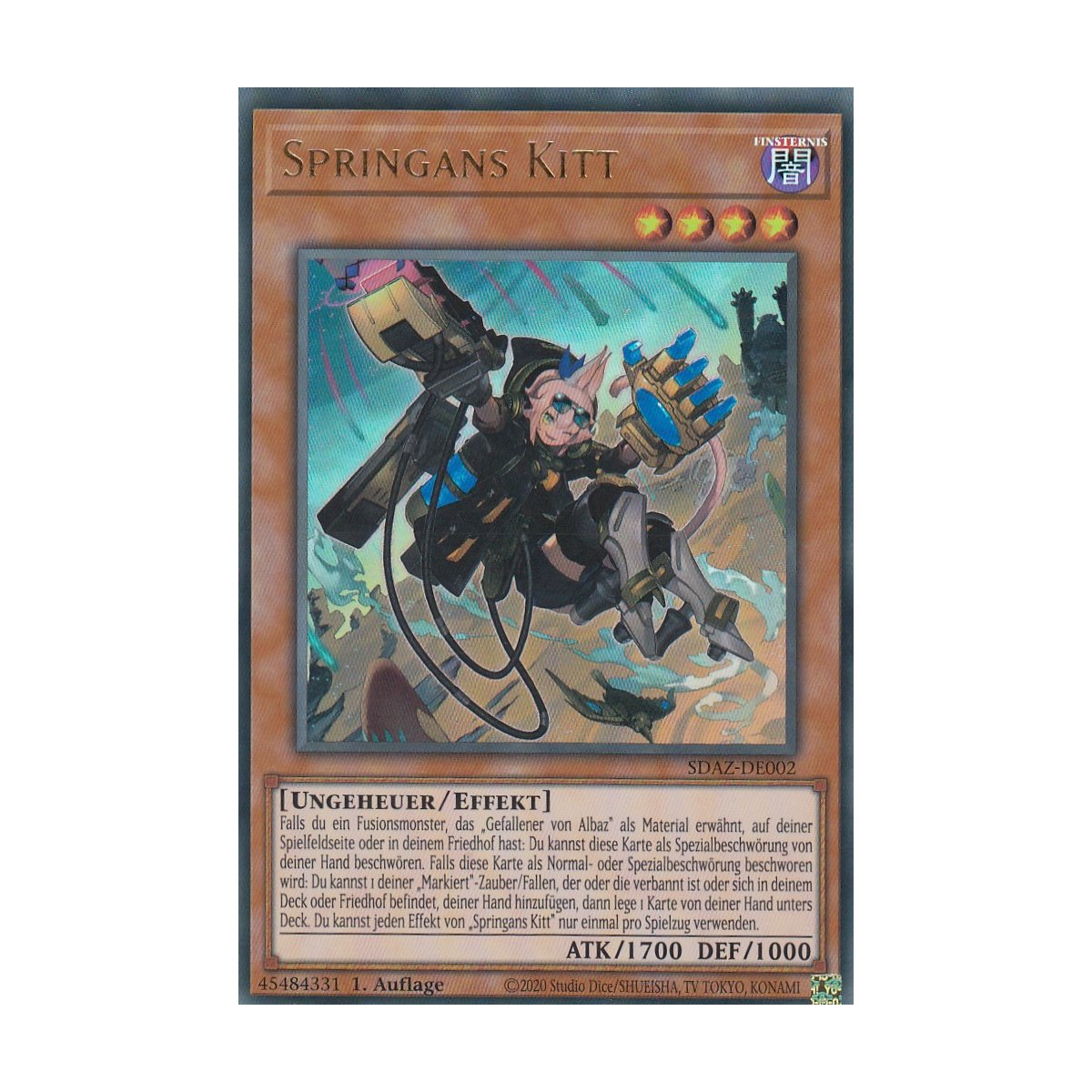 Springans Kitt SDAZ-DE002 Structure Deck: Albaz Strike kaufen