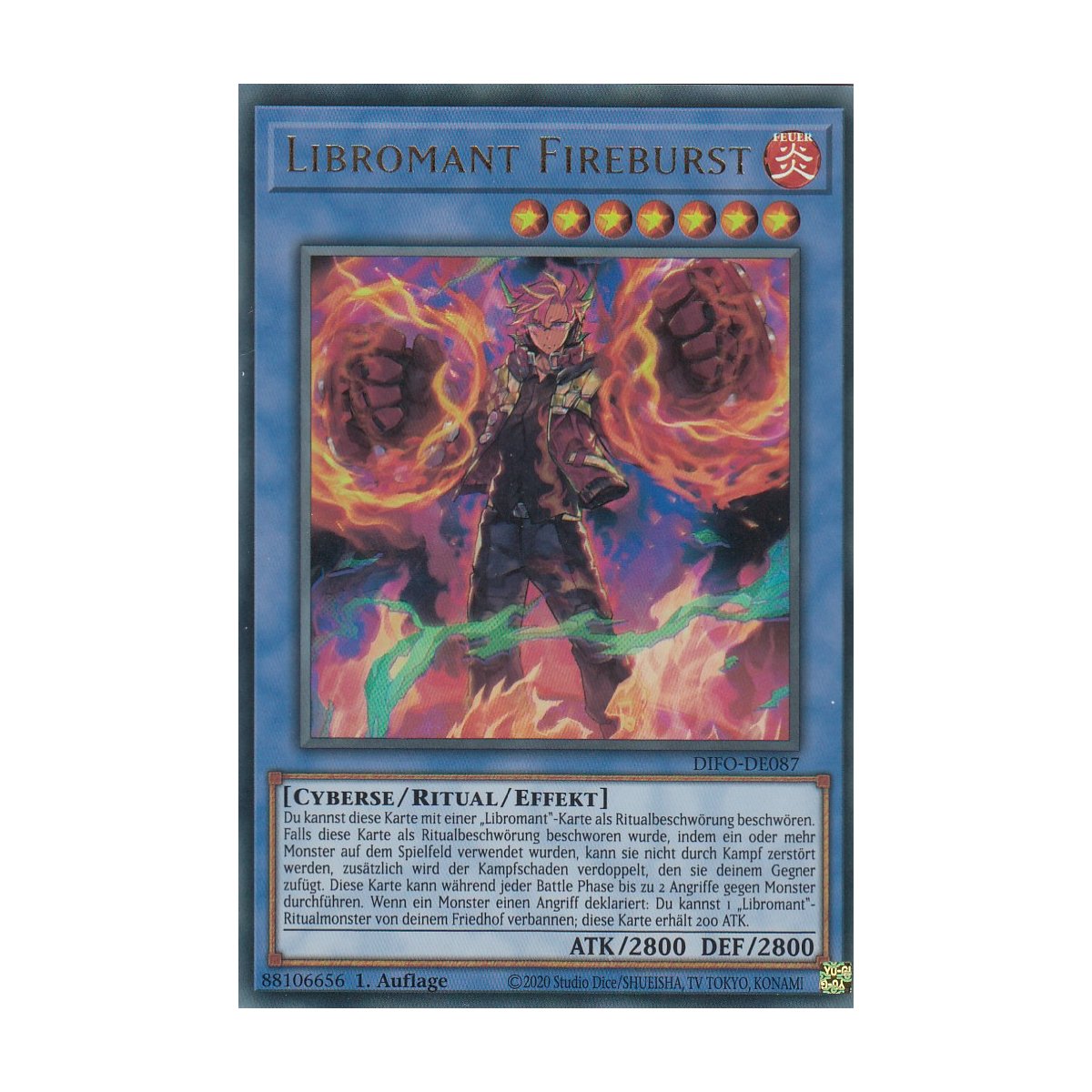 Libromant Fireburst DIFO-DE087 Dimension Force kaufen