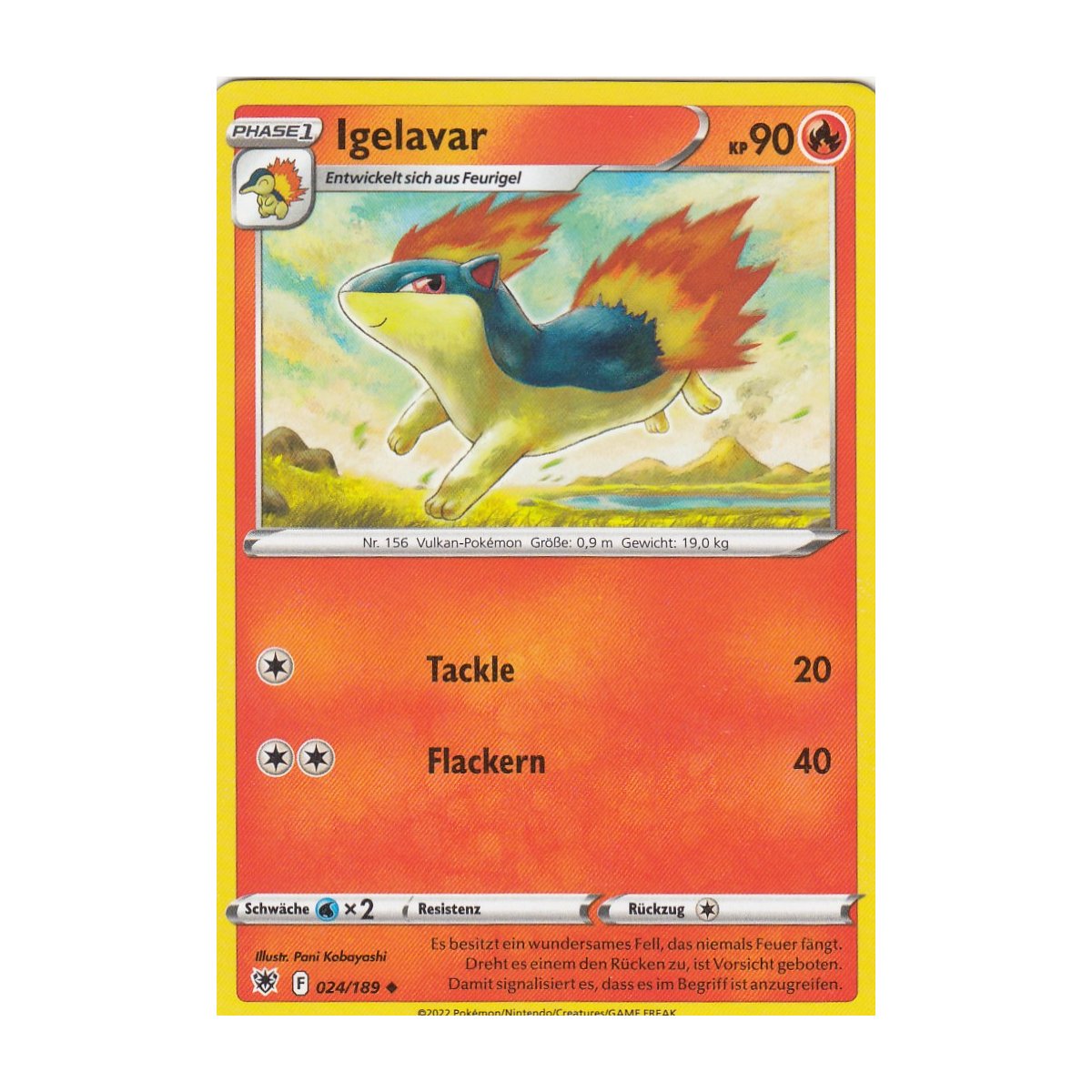 Igelavar 024/189 Astralglanz Pokemon Karte günstig kaufen