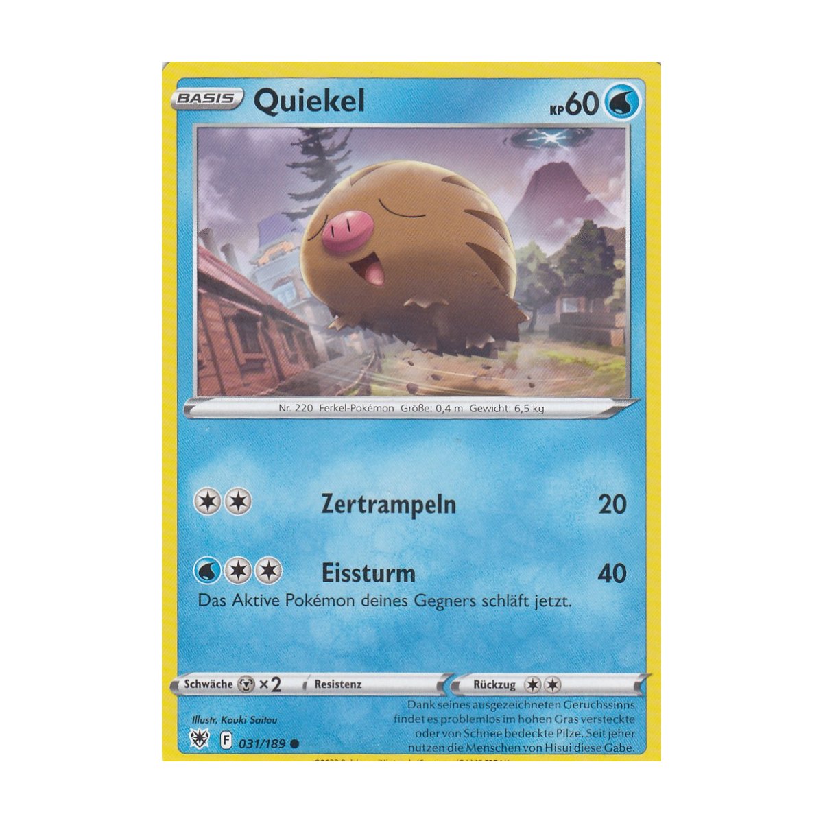 Quiekel 031/189 Astralglanz Pokemon Karte günstig kaufen