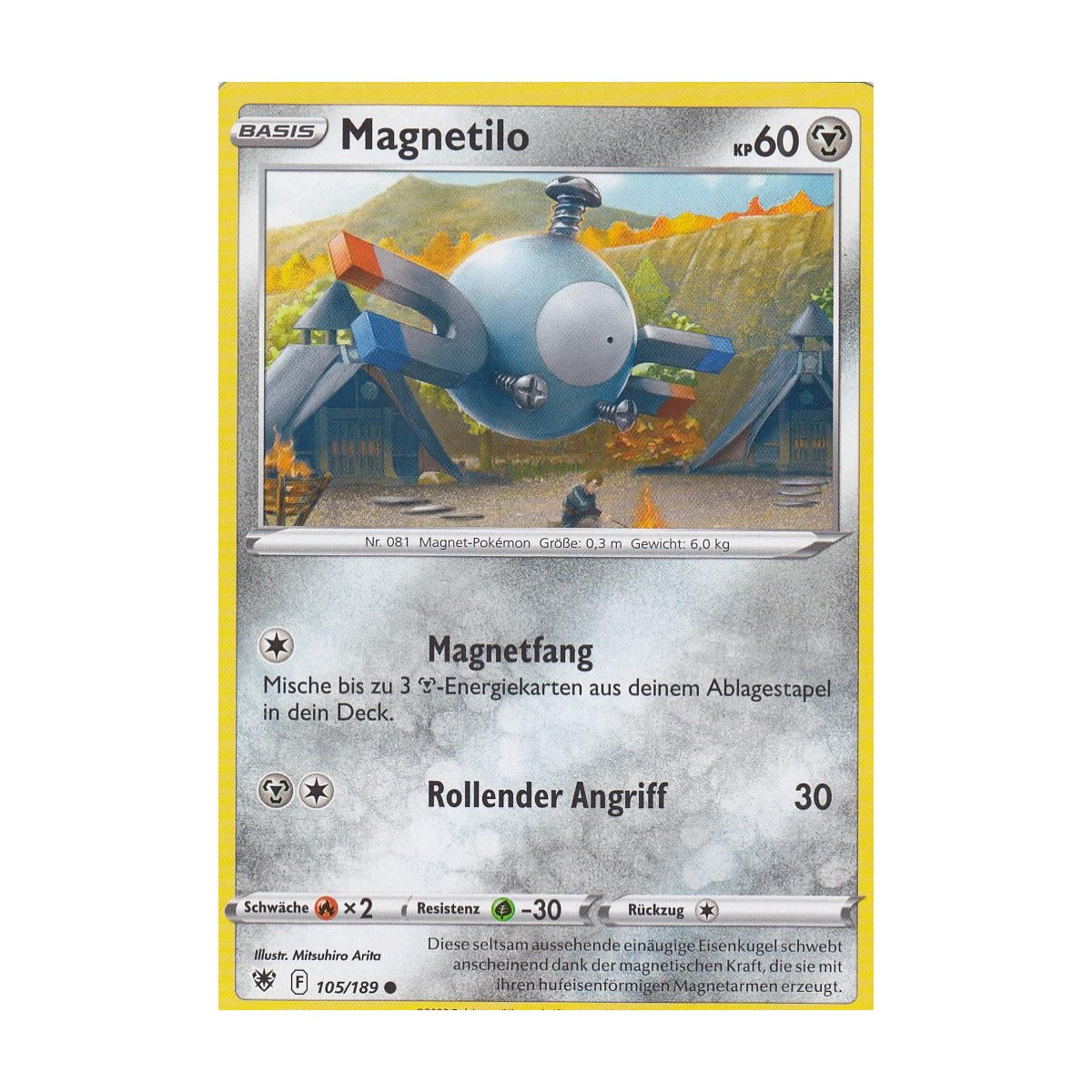 Magnetilo 105/189 Astralglanz Pokemon Karte günstig kaufen
