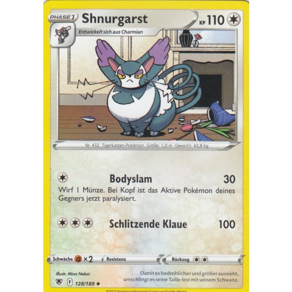 Shnurgarst 128/189 Astralglanz Pokemon Karte günstig kaufen