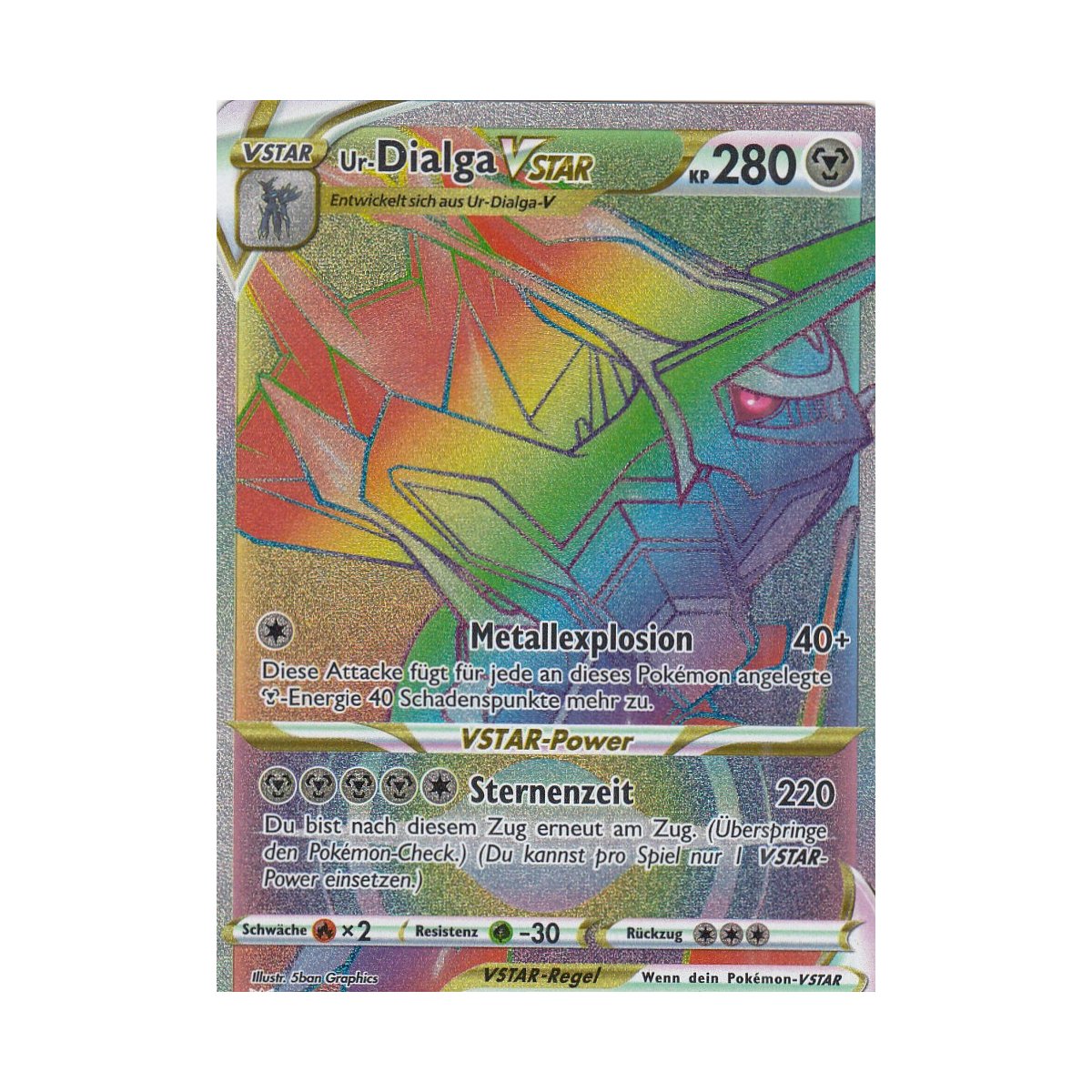 Urform-Dialga-VSTAR 198/189 RAINBOW Astralglanz Pokemon Karte kaufen