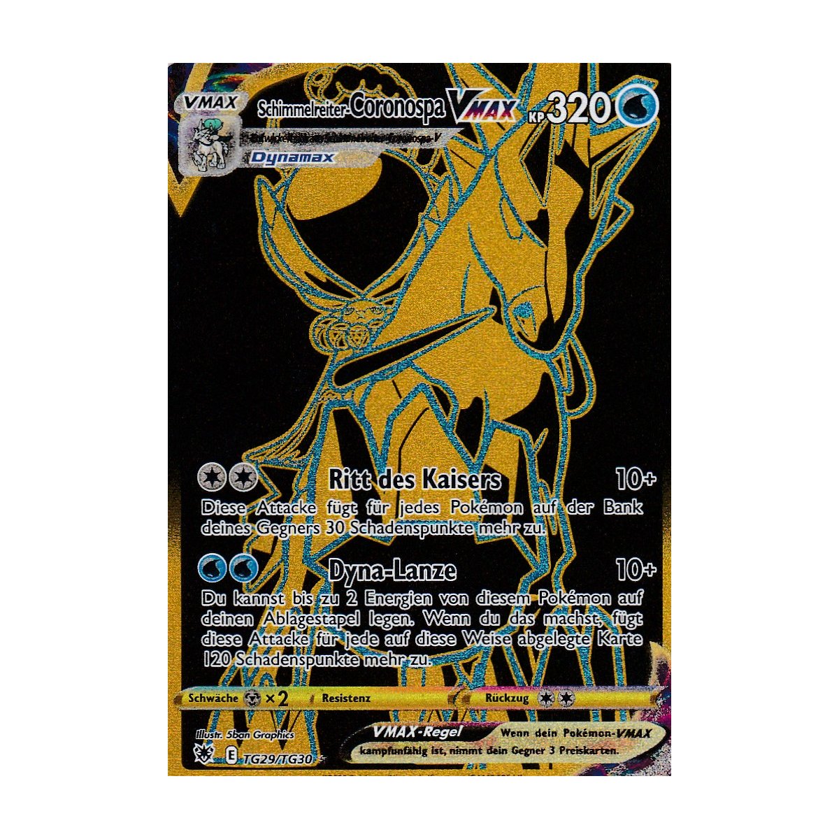 Schimmelreiter-Coronospa-VMAX TG29/TG30 Astralglanz Pokemon Karte kaufen