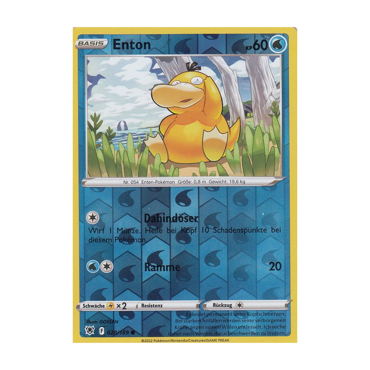 Enton 028/189 REVERSE HOLO Astralglanz Pokemon Karte kaufen