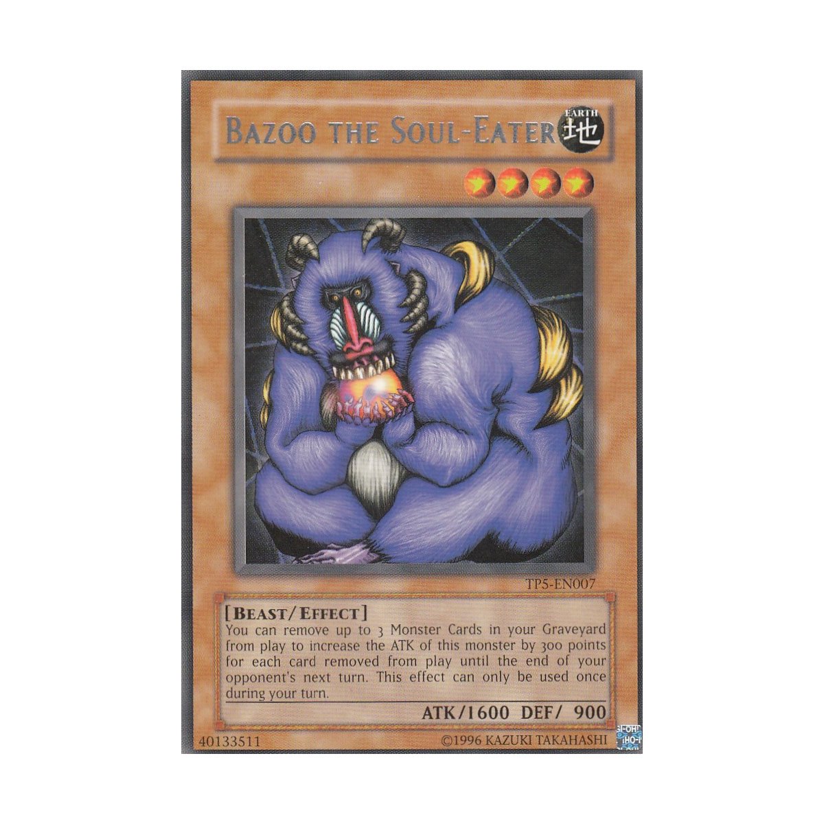 Bazoo The Soul-Eater TP5-EN007 Yugioh - Gate to the Games