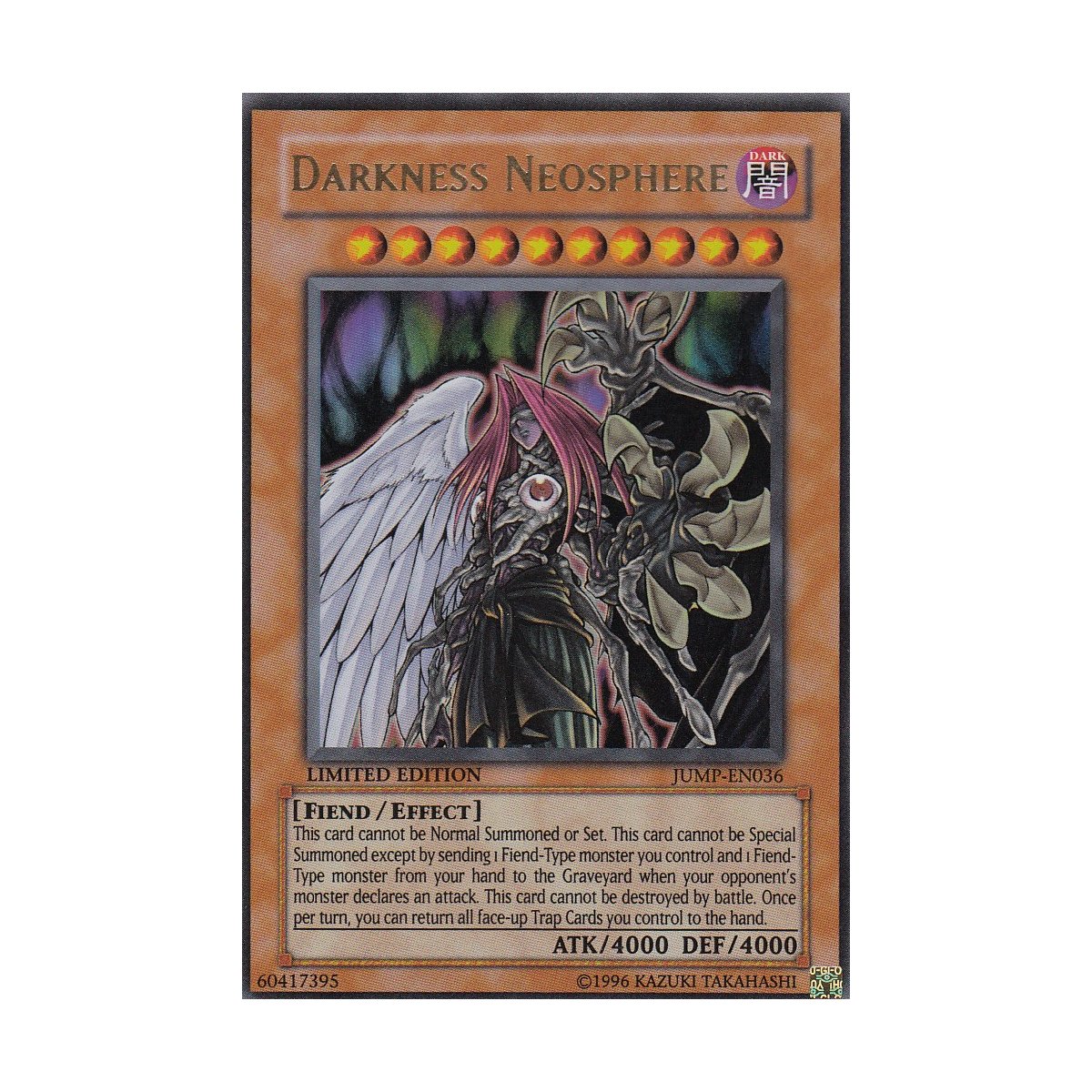 Darkness Neosphere JUMP-EN036 Yugioh - Gate to the Games
