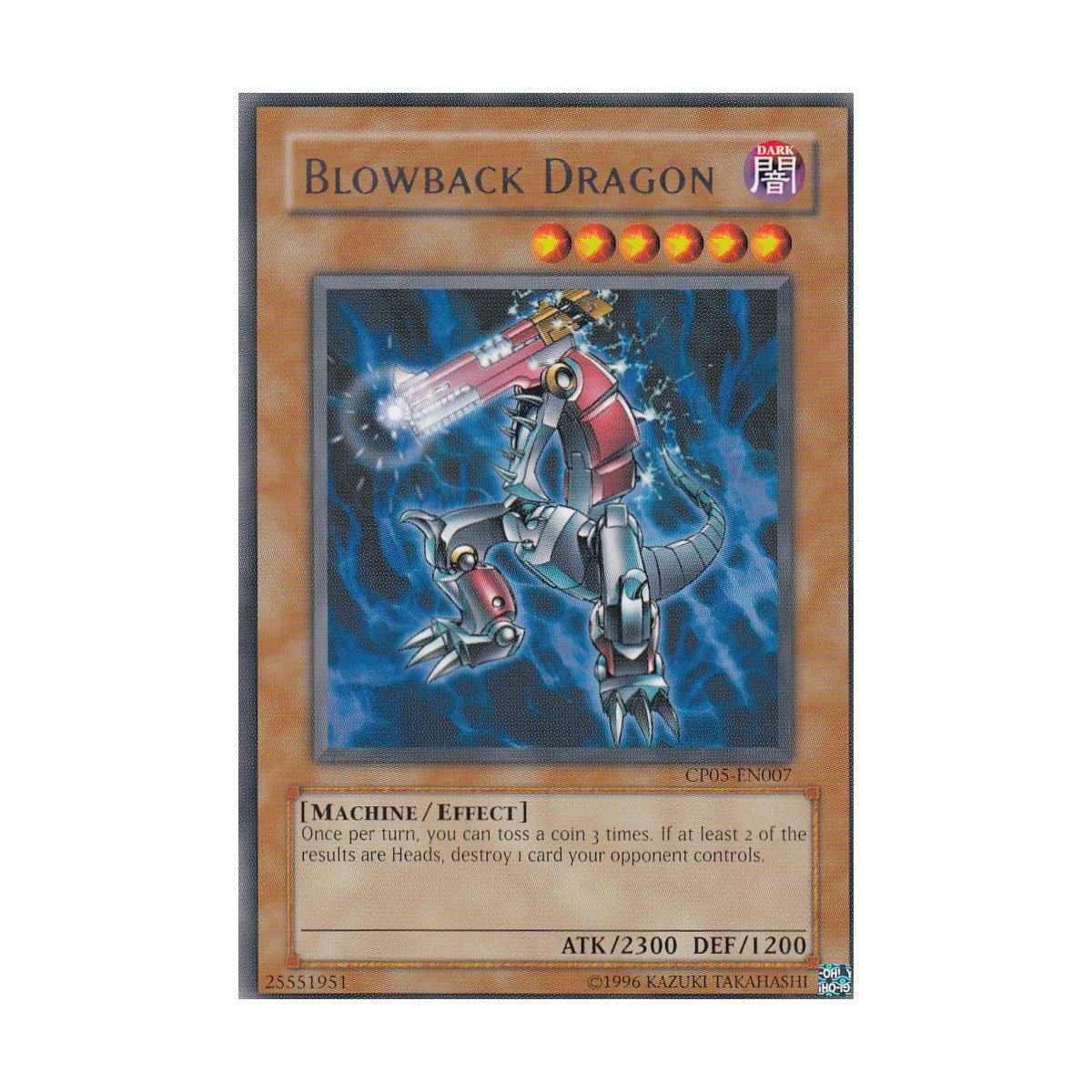 Blowback Dragon CP05-EN007 Yugioh - Gate to the Games