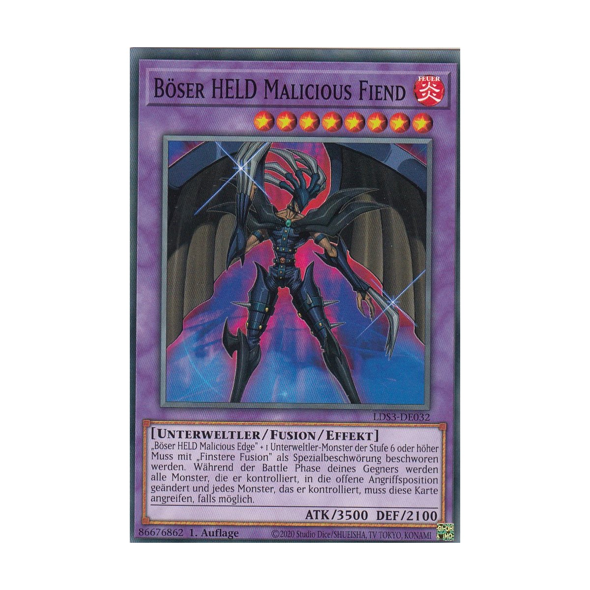 Böser HELD Malicious Fiend LDS3-DE032 Legendary Duelists: Season 3 kaufen