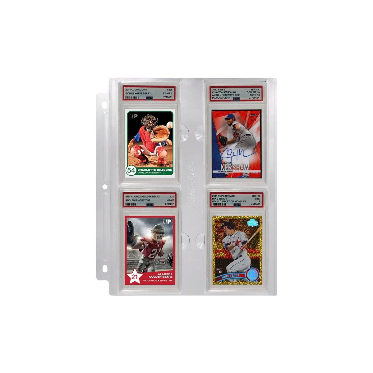 4-Pocket Page für Graded PSA Slabs Ultra Pro günstig kaufen