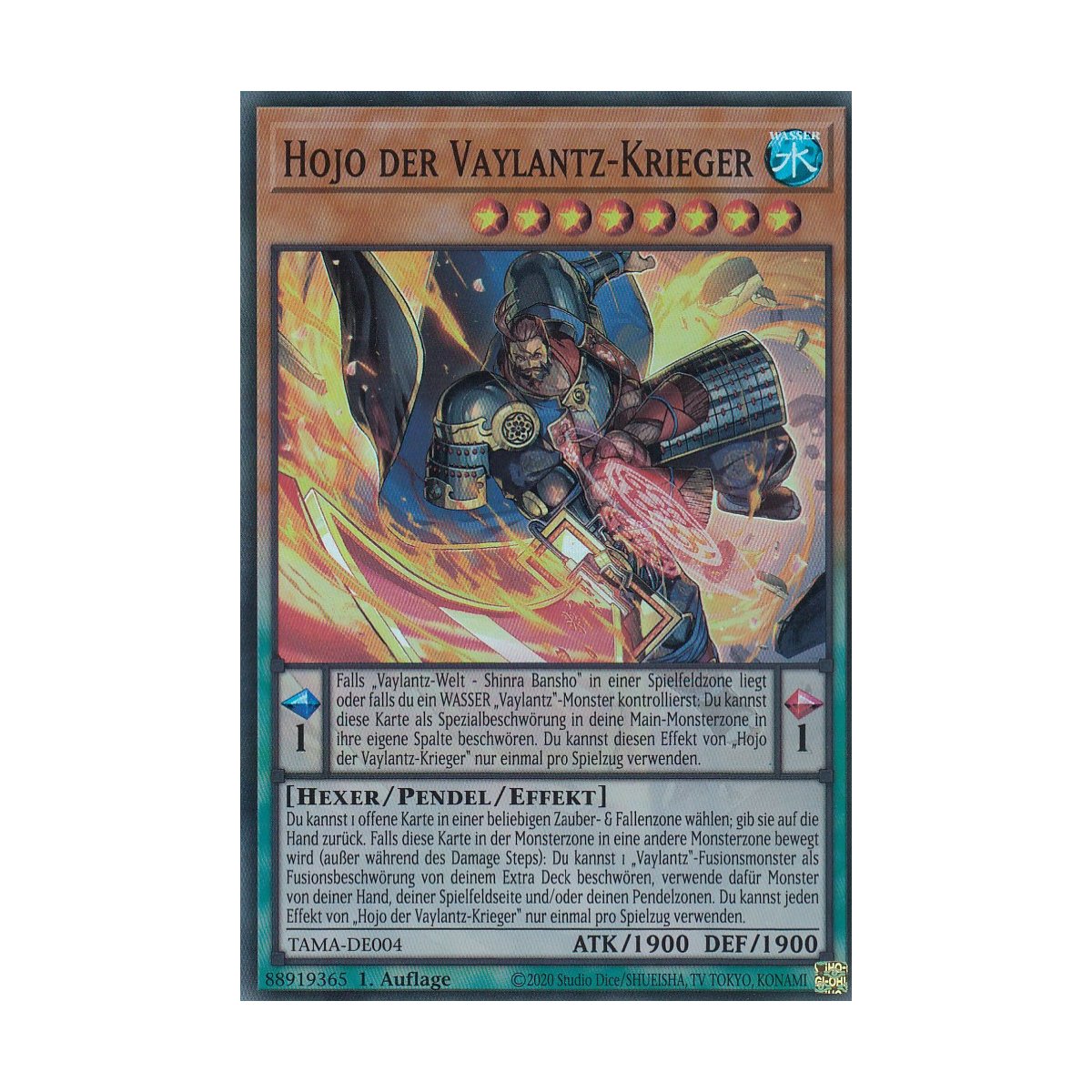 Hojo der Vaylantz-Krieger TAMA-DE004 Tactical Masters kaufen