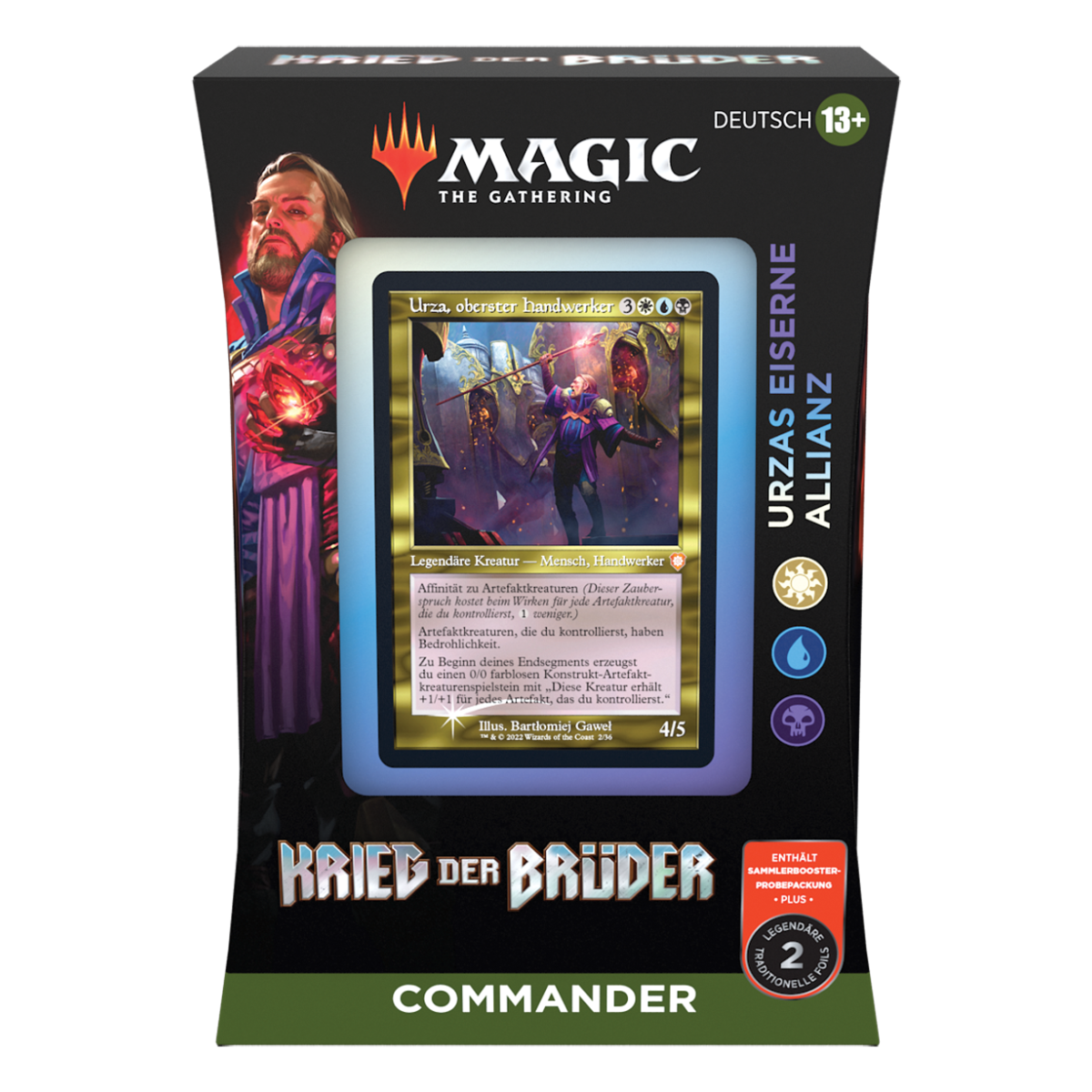 Krieg der Brüder Commander Deck - Urzas eiserne Allianz Magic the ...
