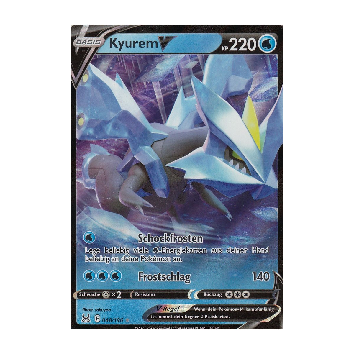 Kyurem-V 048/196 Verlorener Ursprung Pokemon Karte günstig kaufen