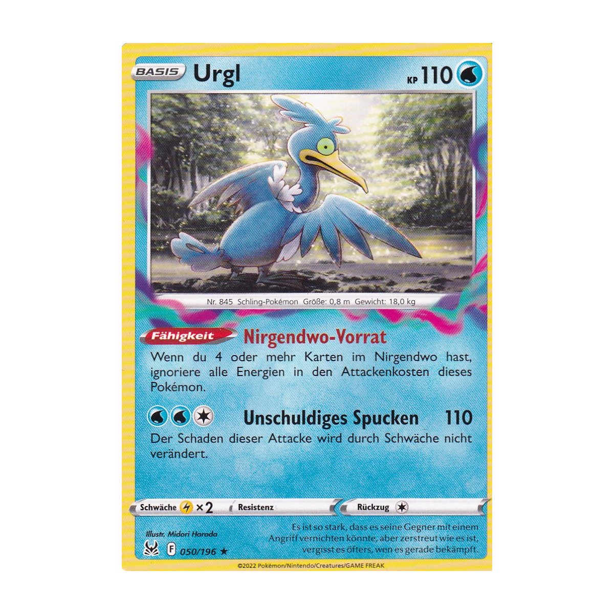 Urgl 050/196 Verlorener Ursprung Pokemon Karte günstig kaufen
