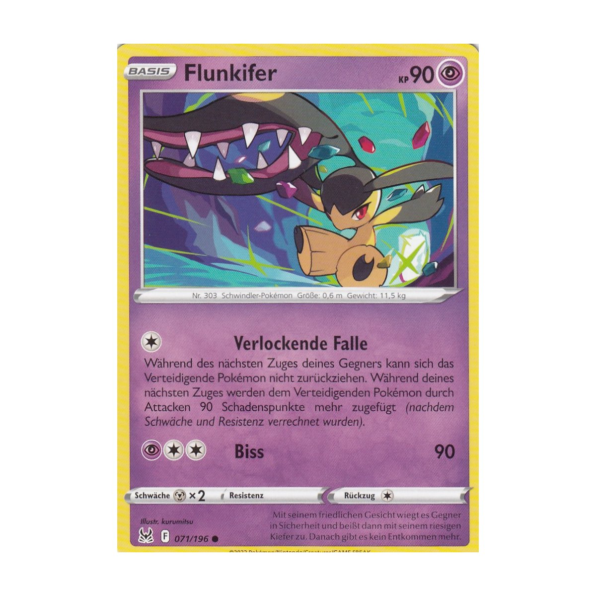 Flunkifer 071/196 Verlorener Ursprung Pokemon Karte kaufen